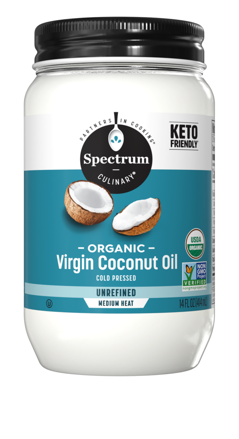 Organic Virgin Coconut Oil, Unrefined – Spectrum